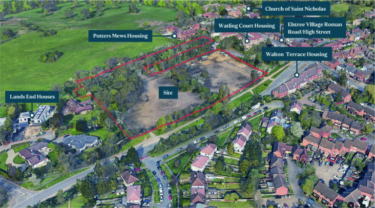 About the site – Watford Road, Elstree